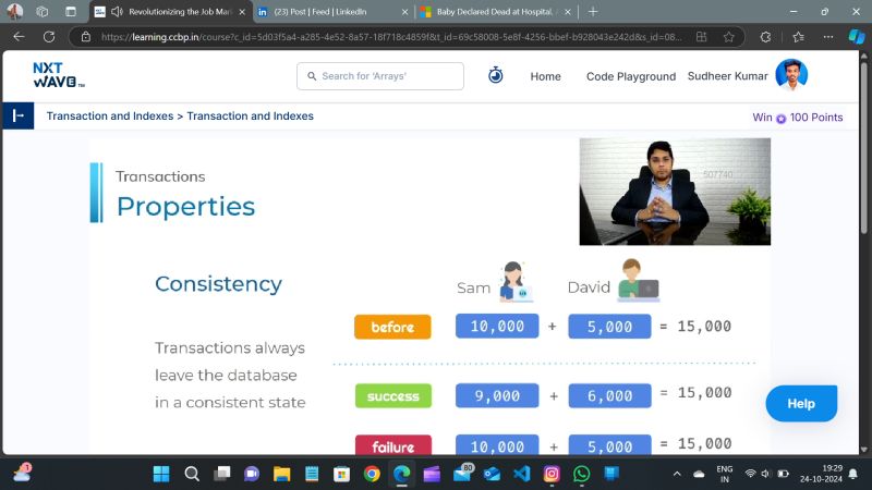 Sudheer kumar gandikota on LinkedIn: #day67 #100daysofcode #nxtwave # ... Sudheer kumar gandikota on LinkedIn: #day67 #100daysofcode #nxtwave # ...