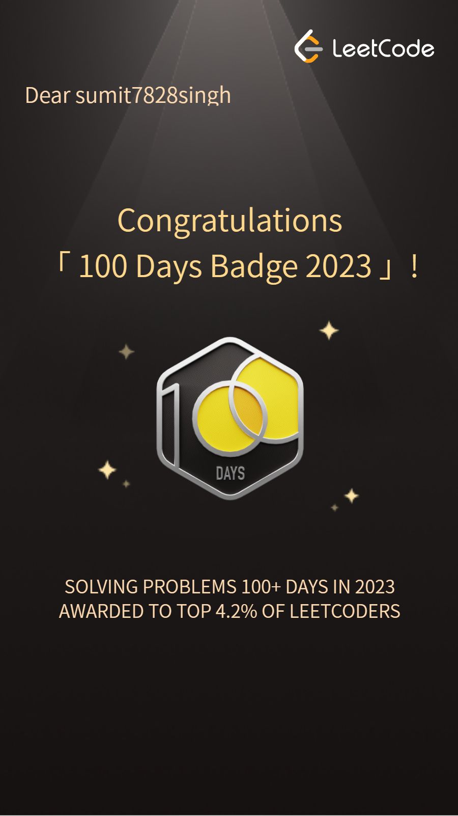 Sumit Singh Chauhan on LinkedIn: #leetcode #100daysofcode # ... Sumit Singh Chauhan on LinkedIn: #leetcode #100daysofcode # ...