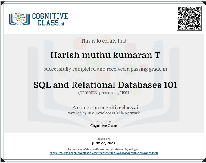 HARISH MUTHU KUMARAN T on LinkedIn: #sql HARISH MUTHU KUMARAN T on LinkedIn: #sql