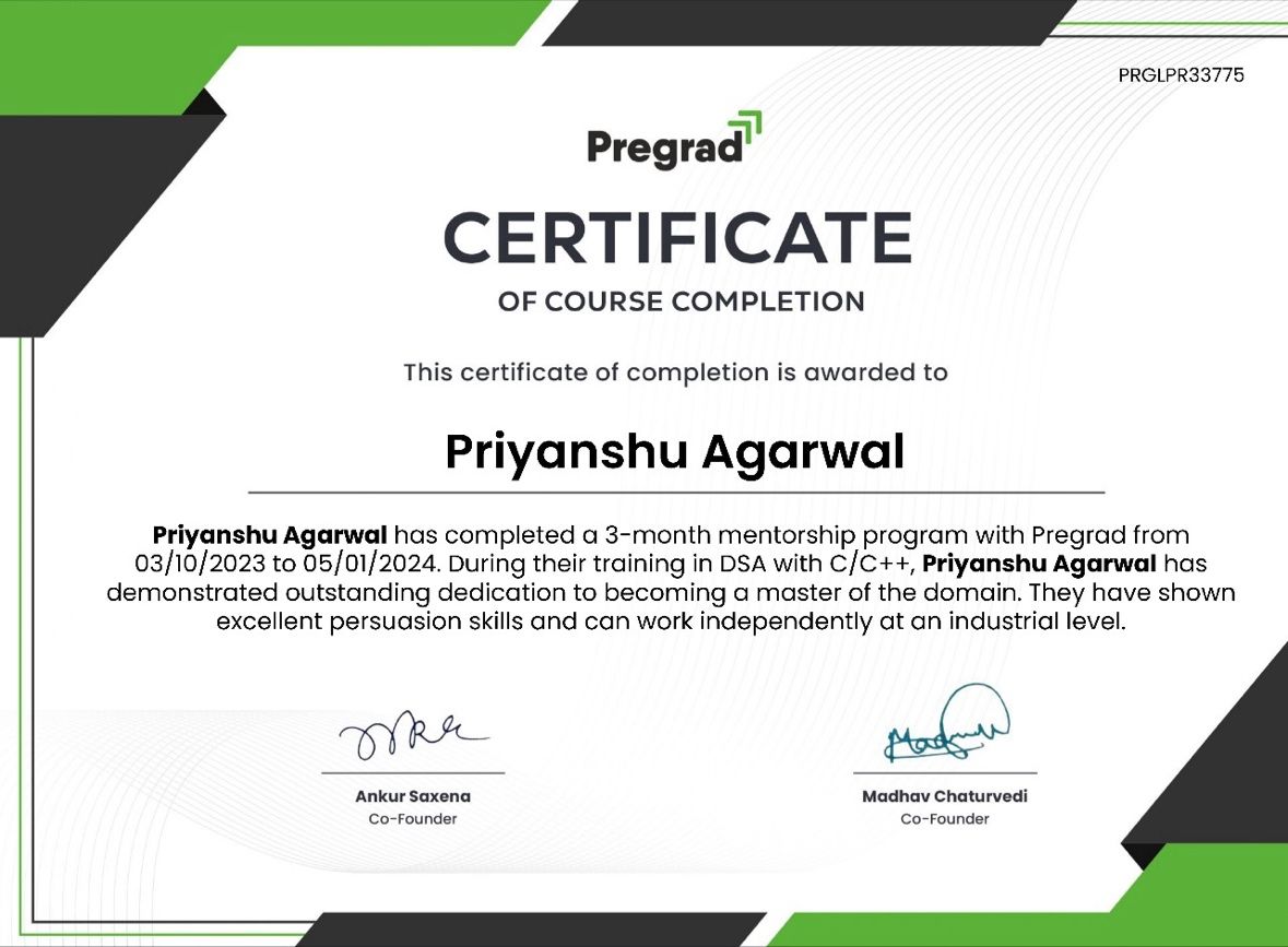 Priyanshu Agarwal on LinkedIn: #datastructures #algorithms #cplusplus # ... Priyanshu Agarwal on LinkedIn: #datastructures #algorithms #cplusplus # ...
