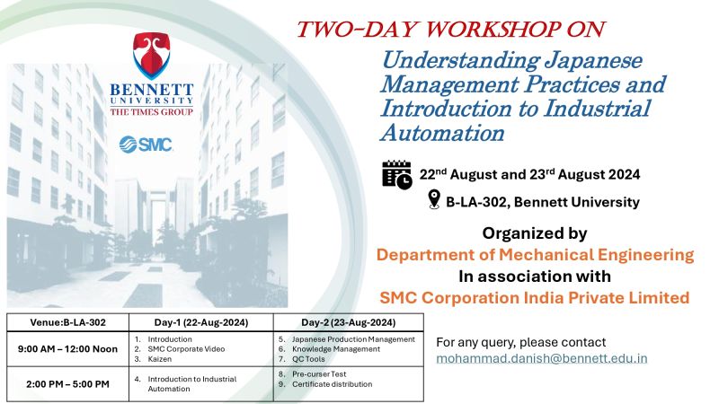Department of Mechanical Engineering, Bennett University on LinkedIn: # ... Department of Mechanical Engineering, Bennett University on LinkedIn: # ...