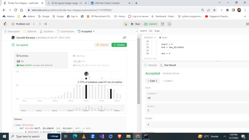 Saurabh Barasiya on LinkedIn: #coding #algorithm #optimization #python ... Saurabh Barasiya on LinkedIn: #coding #algorithm #optimization #python ...