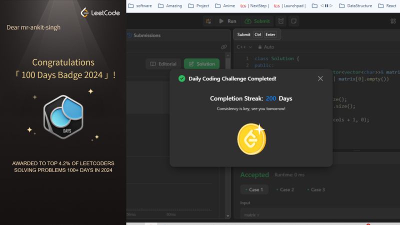 #coding #leetcode #problemsolving #milestoneachieved #consistency ... #coding #leetcode #problemsolving #milestoneachieved #consistency ...