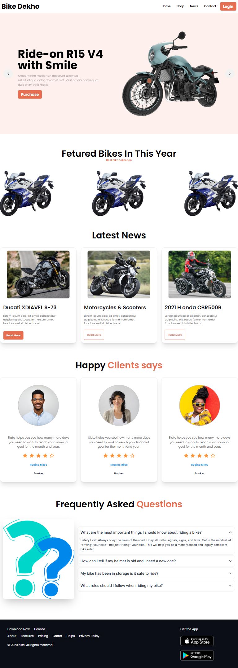 Fully responsive design created using tailwindcss and daisyUI ... Fully responsive design created using tailwindcss and daisyUI ...