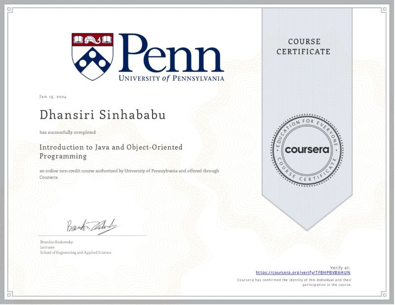 Dhansiri Sinhababu on LinkedIn: #java #oop #softwaredevelopment # ... Dhansiri Sinhababu on LinkedIn: #java #oop #softwaredevelopment # ...