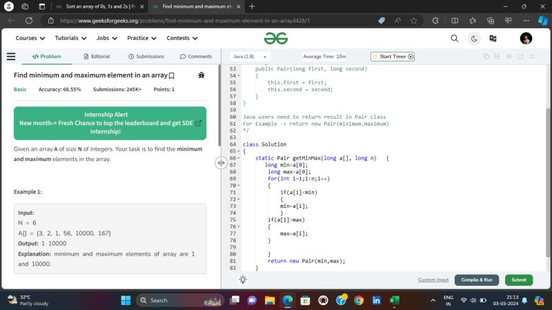 #day3 of DSA..... | Naveen saravanan #day3 of DSA..... | Naveen saravanan