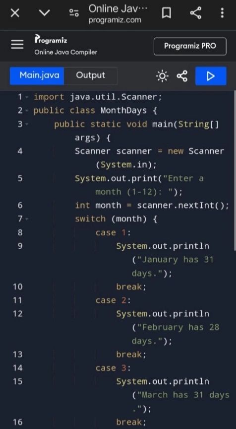 Dhiyani .S on LinkedIn: #java #programming #learning #codingjourney Dhiyani .S on LinkedIn: #java #programming #learning #codingjourney