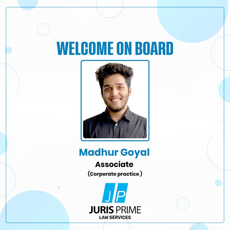 We are delighted to welcome Madhur Goyal, to our team as an Associate ... We are delighted to welcome Madhur Goyal, to our team as an Associate ...