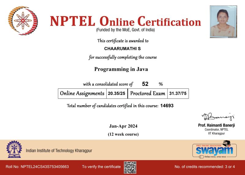 #nptel #javaprogramming #learning #achievement #coding # ... #nptel #javaprogramming #learning #achievement #coding # ...