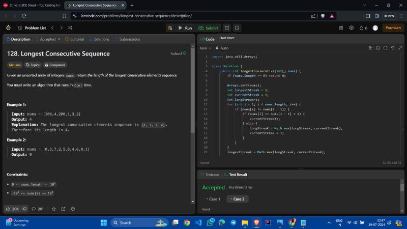 How I solved LeetCode 128 problem | Kurapati Pavan chand posted on the ... How I solved LeetCode 128 problem | Kurapati Pavan chand posted on the ...