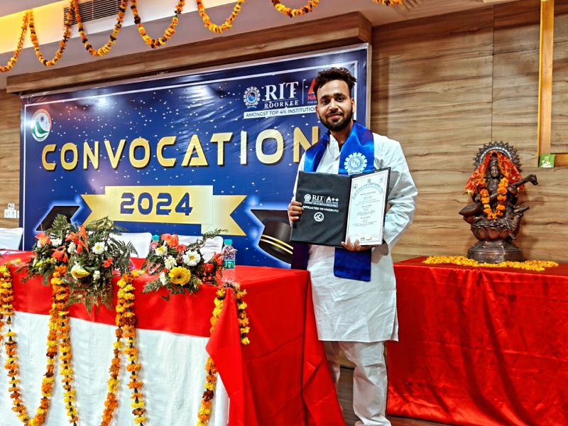 ADARSH RAJ on LinkedIn: convocation š Roorkee Institute of Technology ADARSH RAJ on LinkedIn: convocation š Roorkee Institute of Technology