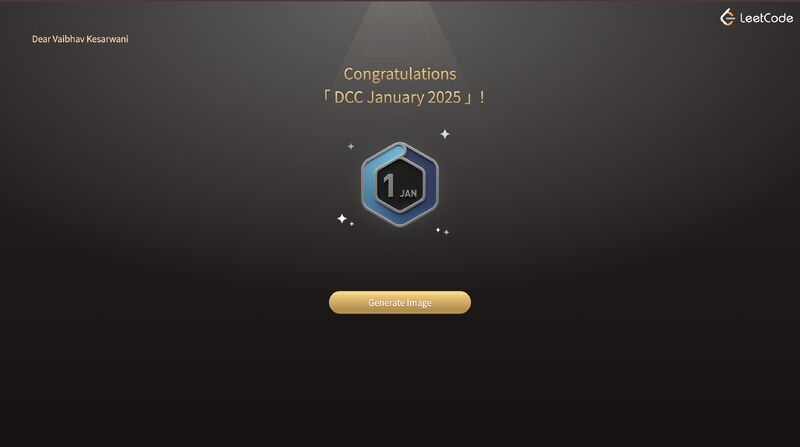 #leetcode #consistency #codingchallenge #keepgoing | vaibhav kesarwani #leetcode #consistency #codingchallenge #keepgoing | vaibhav kesarwani