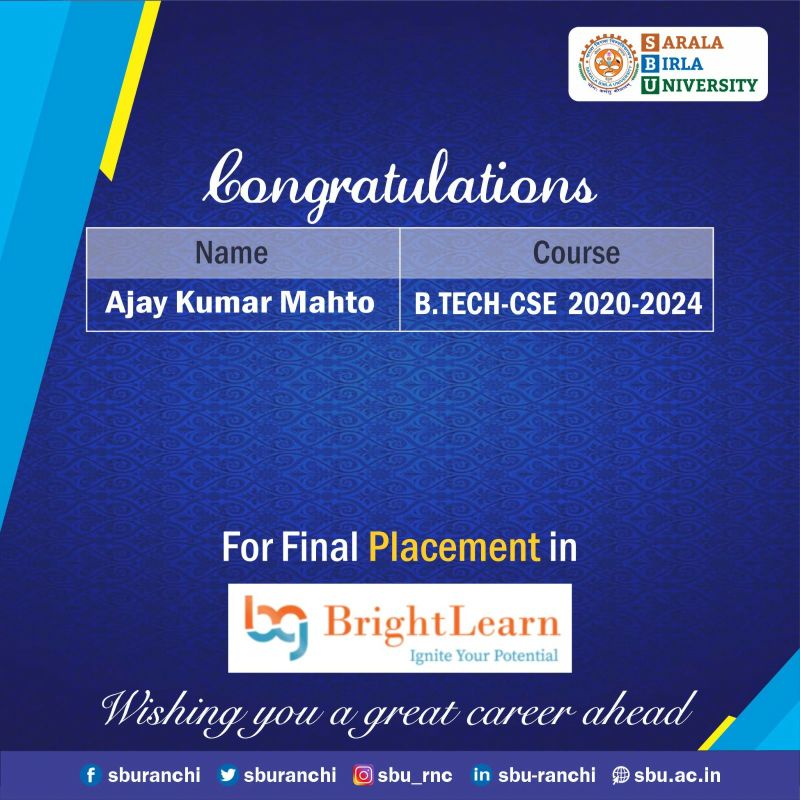 Ritesh Gupta on LinkedIn: Congratulations to Mr. Ajay Kumar Mahto from ... Ritesh Gupta on LinkedIn: Congratulations to Mr. Ajay Kumar Mahto from ...