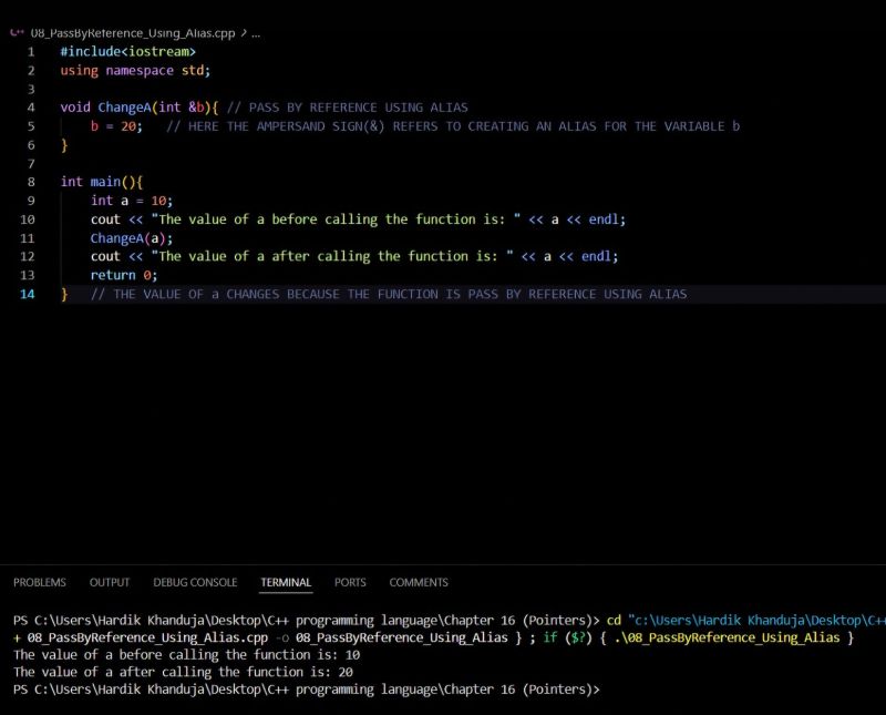 Hardik Khanduja on LinkedIn: #cplusplus #programming #passbyreference # ... Hardik Khanduja on LinkedIn: #cplusplus #programming #passbyreference # ...