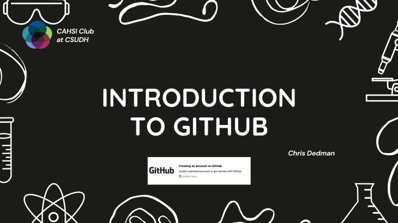 Christopher Dedman-Rollet on LinkedIn: #github #techcommunity #stem # ... Christopher Dedman-Rollet on LinkedIn: #github #techcommunity #stem # ...