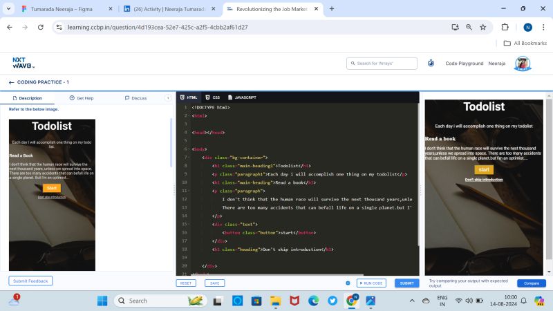 Neeraja Tumarada on LinkedIn: #webdesign #html #css #todolist # ... Neeraja Tumarada on LinkedIn: #webdesign #html #css #todolist # ...