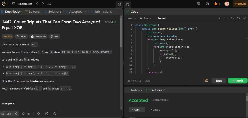 Srikant Mahanty on LinkedIn: #java #bitmanipulation #leetcode Srikant Mahanty on LinkedIn: #java #bitmanipulation #leetcode