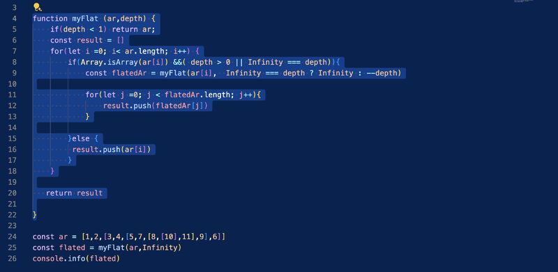 #javascript #polyfill #arrayflat #webdevelopment #codinginterview ... #javascript #polyfill #arrayflat #webdevelopment #codinginterview ...