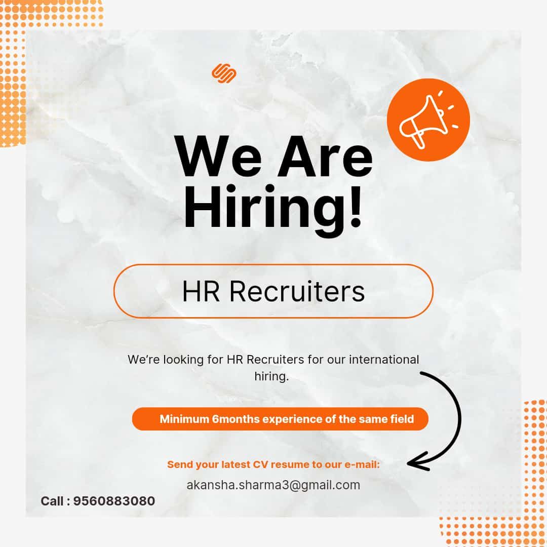 Akanksha Sharma on LinkedIn: Urgent requirement for HR recruiter for ... Akanksha Sharma on LinkedIn: Urgent requirement for HR recruiter for ...