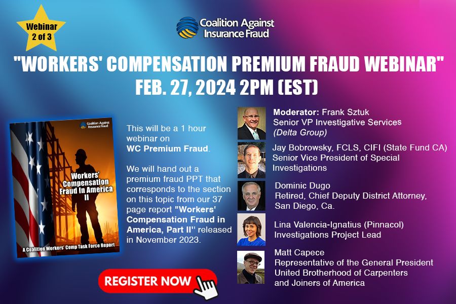 Coalition Against Insurance Fraud on LinkedIn: #insurancefraud #webinar Coalition Against Insurance Fraud on LinkedIn: #insurancefraud #webinar