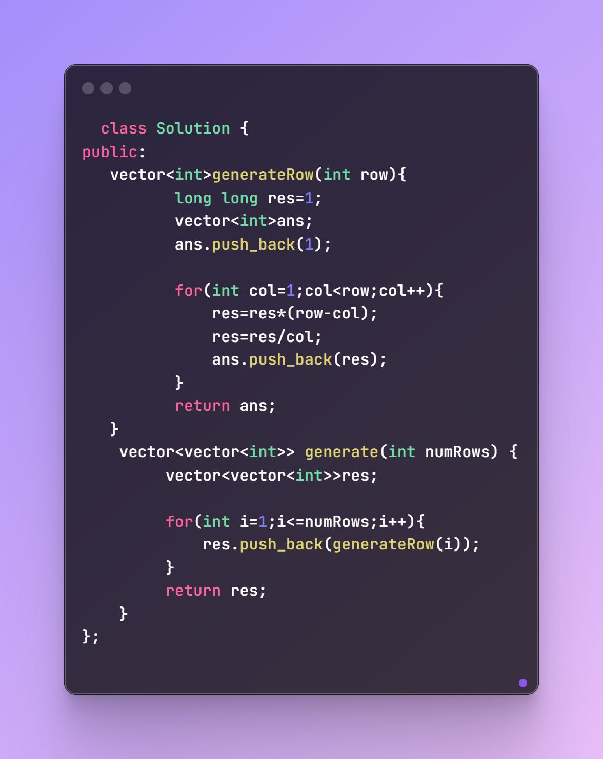 How Pascal's triangle solved #30DaysOfCode | Himanshu Sahu posted on ... How Pascal's triangle solved #30DaysOfCode | Himanshu Sahu posted on ...