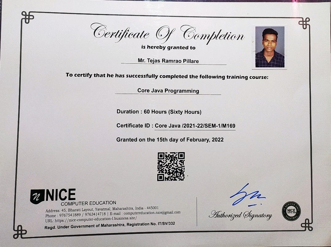 Tejas Pillare on LinkedIn: #corejava #javaprogramming #javadevelopment ... Tejas Pillare on LinkedIn: #corejava #javaprogramming #javadevelopment ...