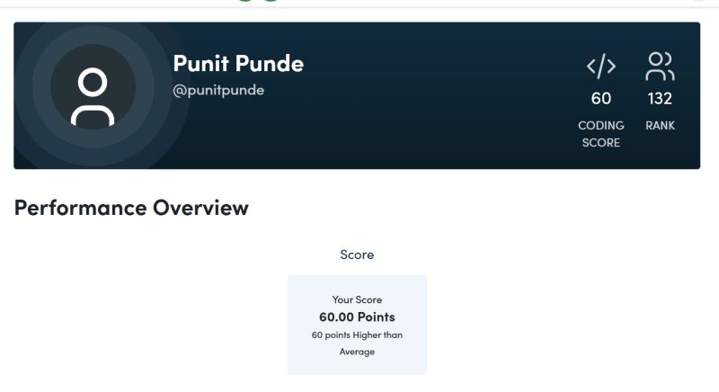 Punit Punde on LinkedIn: #gfg #dsa #cp Punit Punde on LinkedIn: #gfg #dsa #cp