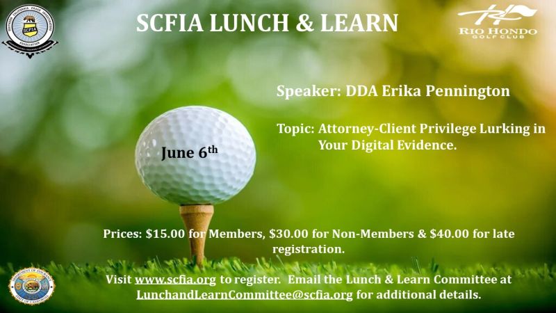 Southern California Fraud Investigators' Association posted on LinkedIn Southern California Fraud Investigators' Association posted on LinkedIn