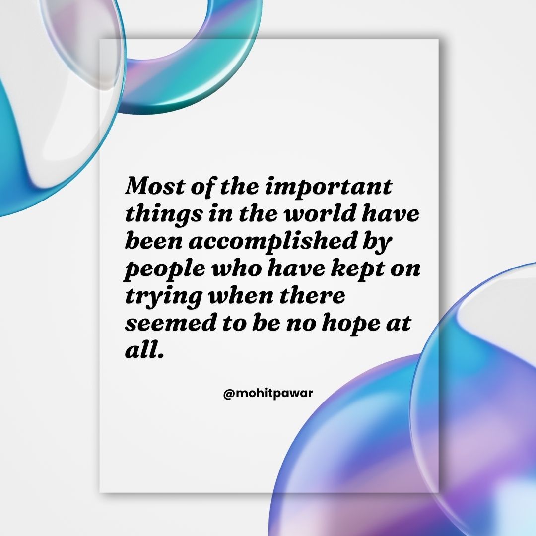 Mohit Pawar on LinkedIn: #hope Mohit Pawar on LinkedIn: #hope