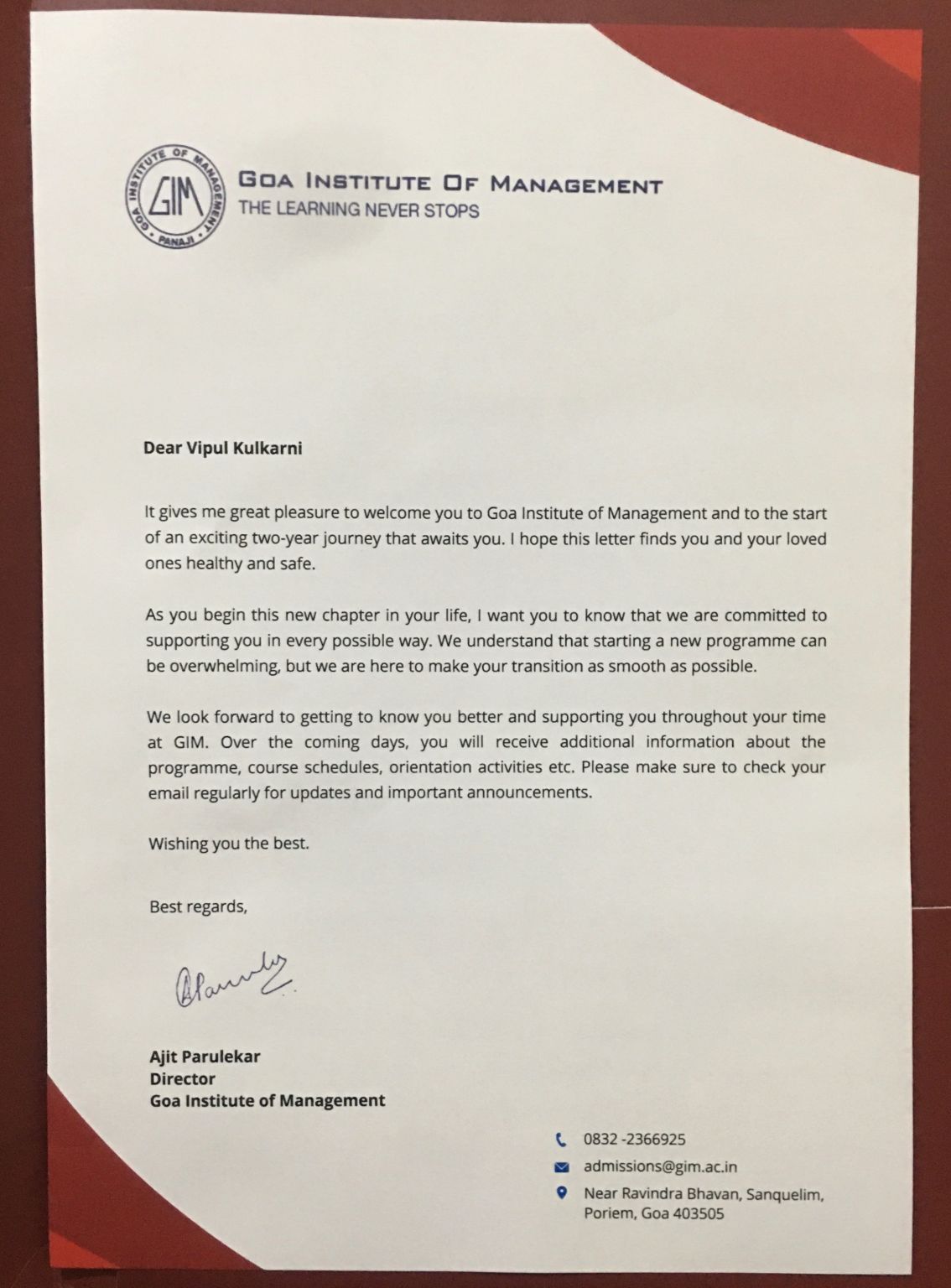Vipul Kulkarni on LinkedIn: Hi everyone, I am happy to announce that I ... Vipul Kulkarni on LinkedIn: Hi everyone, I am happy to announce that I ...