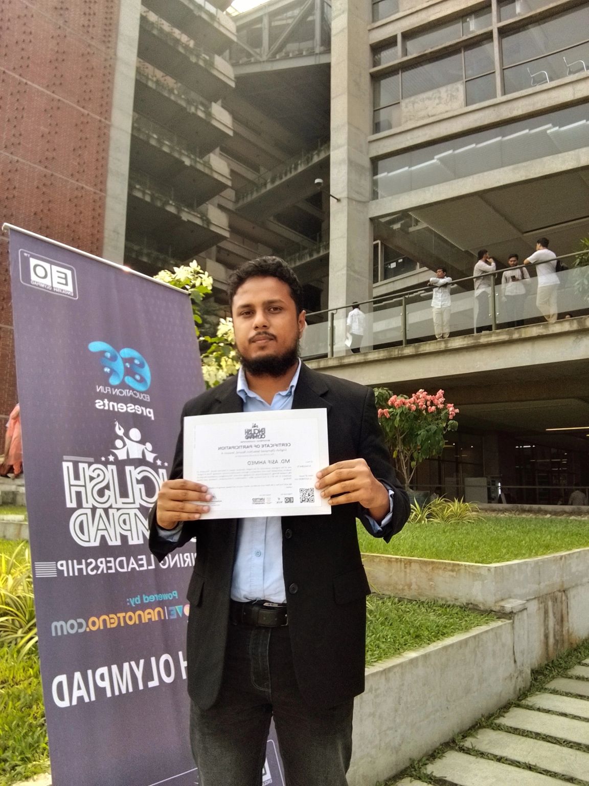 MD. ASIF AHMED on LinkedIn: Obtained certificate from English Olympiad ... MD. ASIF AHMED on LinkedIn: Obtained certificate from English Olympiad ...