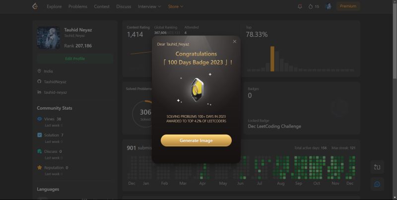 Tauhid Neyaz on LinkedIn: #leetcodechampion #top4percentleetcoder ... Tauhid Neyaz on LinkedIn: #leetcodechampion #top4percentleetcoder ...