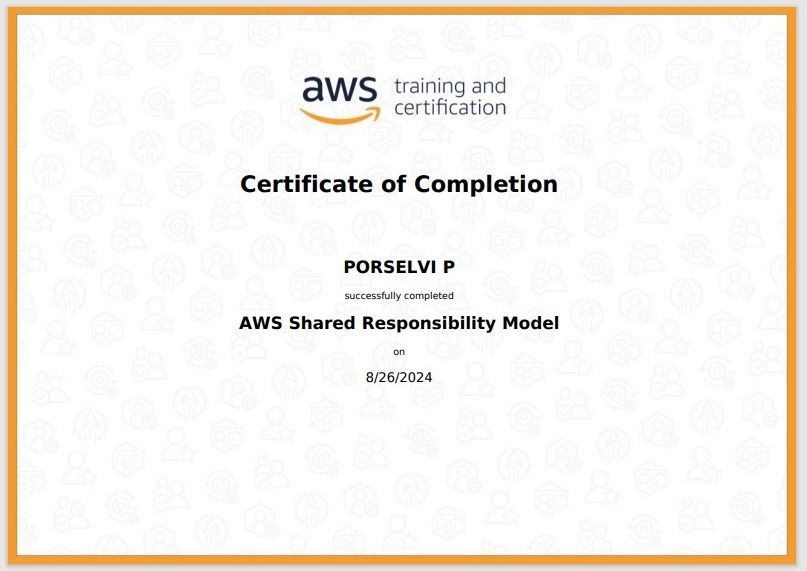 Porselvi P on LinkedIn: #aws #cloudcomputing #cybersecurity #cloudsecurity… Porselvi P on LinkedIn: #aws #cloudcomputing #cybersecurity #cloudsecurity…