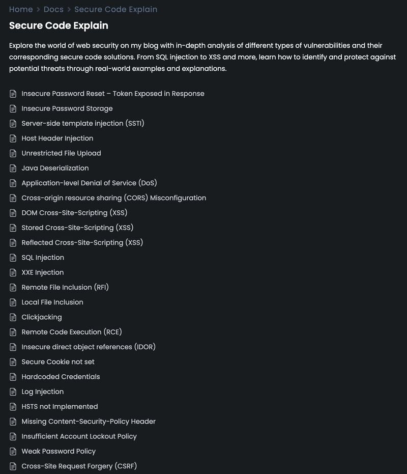 Learn Secure Coding Practices and Vulnerabilities | Piyush Kumawat ... Learn Secure Coding Practices and Vulnerabilities | Piyush Kumawat ...