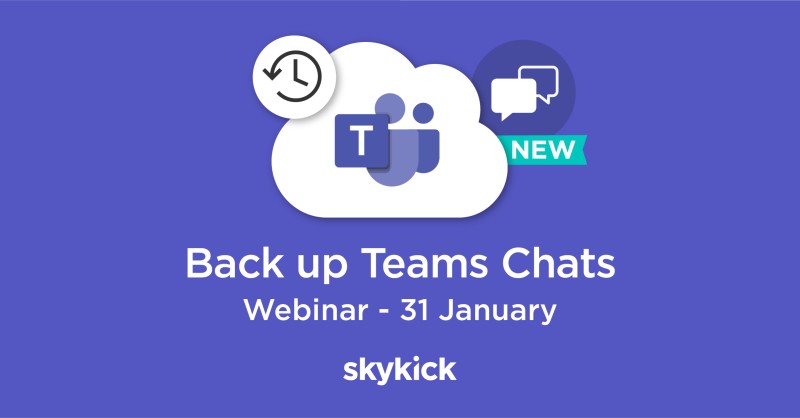 SkyKick on LinkedIn: SkyKick Backup Teams Chat Update- Webinar SkyKick on LinkedIn: SkyKick Backup Teams Chat Update- Webinar