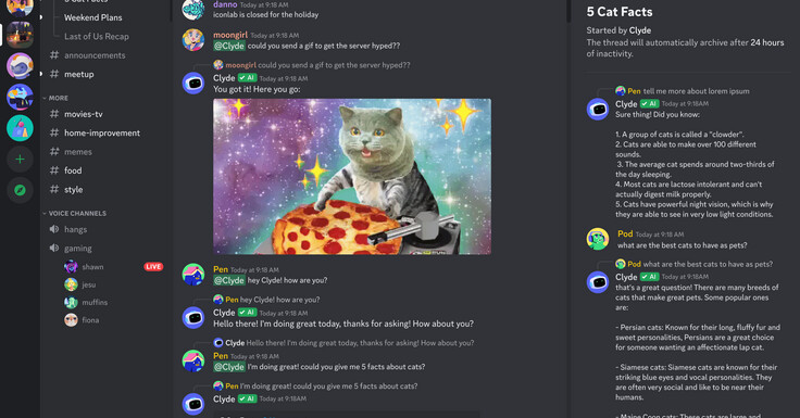 Dominic Falbo on LinkedIn: Discord updates its bot with ChatGPT-like ... Dominic Falbo on LinkedIn: Discord updates its bot with ChatGPT-like ...