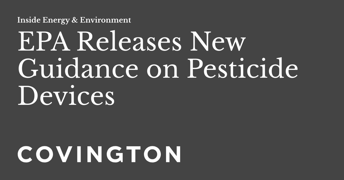 Taisuke Kimoto auf LinkedIn: EPA Releases New Guidance on Pesticide ... Taisuke Kimoto auf LinkedIn: EPA Releases New Guidance on Pesticide ...