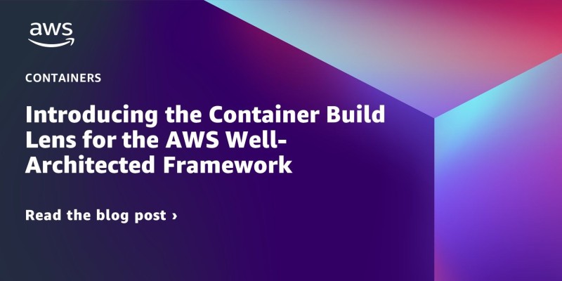 Danilo Poccia on LinkedIn: Introducing the Container Build Lens for the ... Danilo Poccia on LinkedIn: Introducing the Container Build Lens for the ...
