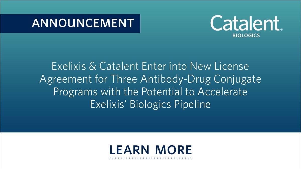Thomas Templer on LinkedIn: Exelixis and Catalent Enter into New ... Thomas Templer on LinkedIn: Exelixis and Catalent Enter into New ...