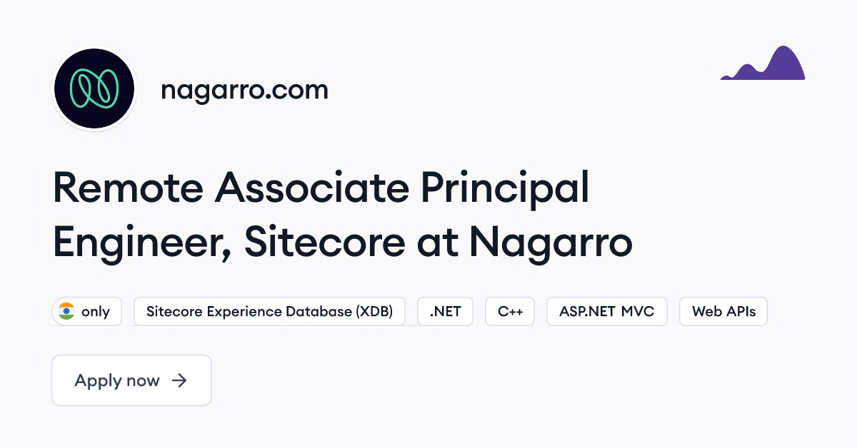 Himalayas on LinkedIn: Remote Associate Principal Engineer, Sitecore ... Himalayas on LinkedIn: Remote Associate Principal Engineer, Sitecore ...