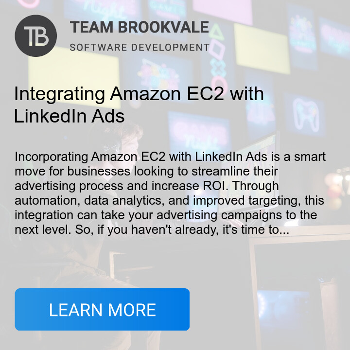 Ed Saunders on LinkedIn: Integrating Amazon EC2 with LinkedIn Ads Ed Saunders on LinkedIn: Integrating Amazon EC2 with LinkedIn Ads