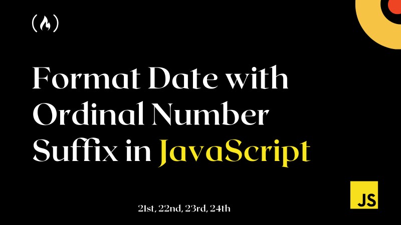 freeCodeCamp on LinkedIn: How to Format Dates with Ordinal Number ... freeCodeCamp on LinkedIn: How to Format Dates with Ordinal Number ...