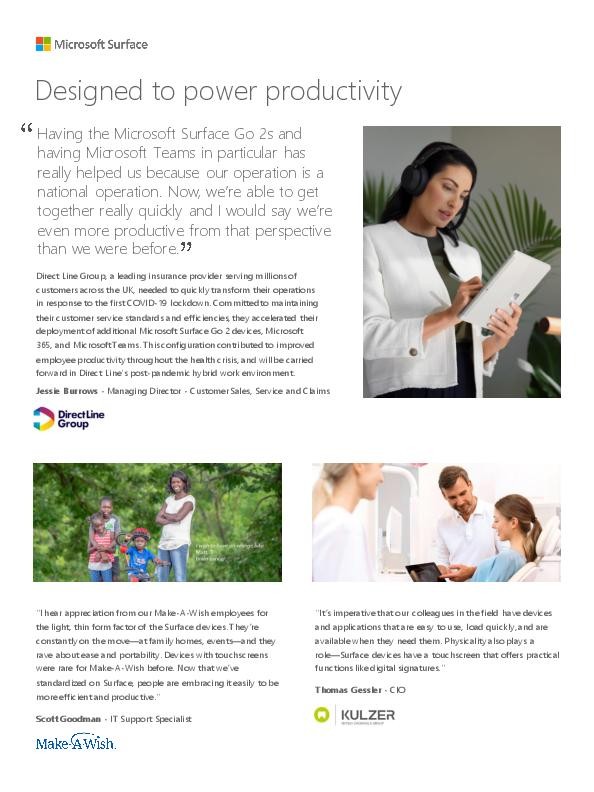 KEVIN GEML on LinkedIn: Surface Productivity Customer Stories KEVIN GEML on LinkedIn: Surface Productivity Customer Stories