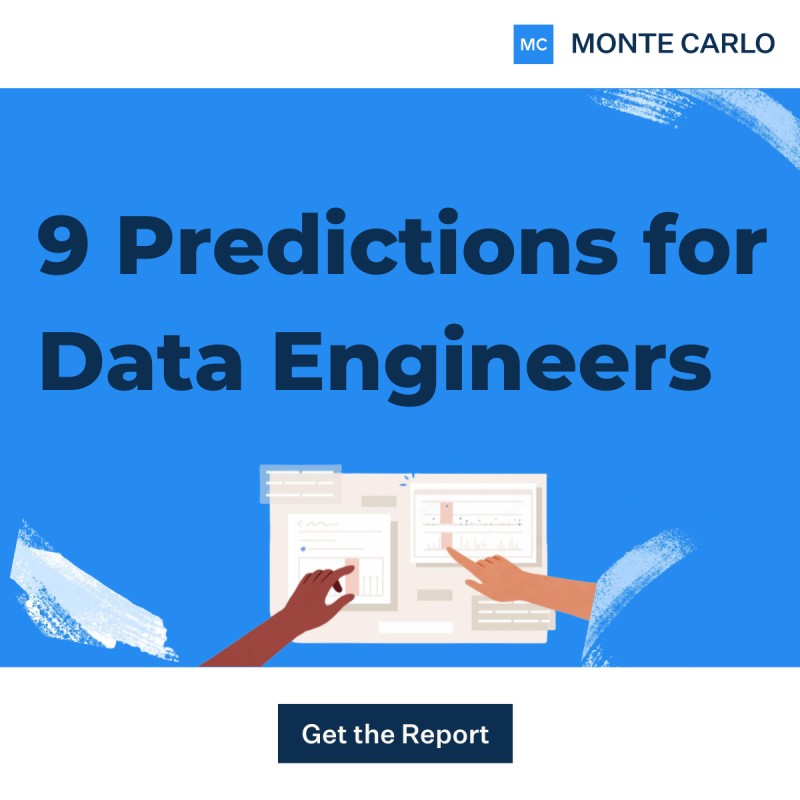 Monte Carlo on LinkedIn: 2023 Data Engineering Trends & Predictions Monte Carlo on LinkedIn: 2023 Data Engineering Trends & Predictions
