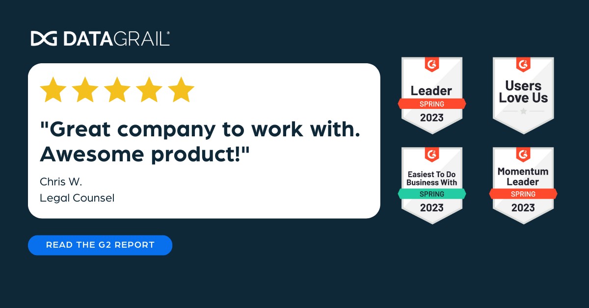 DataGrail on LinkedIn: G2 Spring Grid Report 2023 | DataGrail DataGrail on LinkedIn: G2 Spring Grid Report 2023 | DataGrail