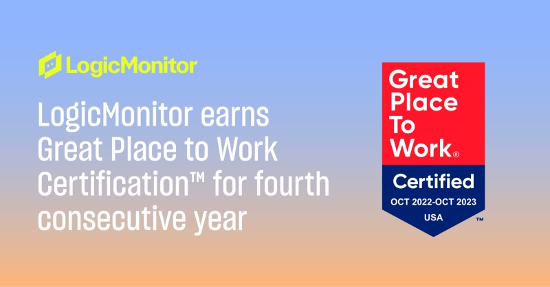 Chandler Boyd on LinkedIn: LogicMonitor Earns Great Place to Work ... Chandler Boyd on LinkedIn: LogicMonitor Earns Great Place to Work ...
