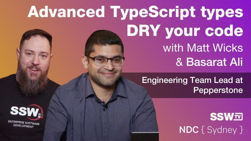 SSW on LinkedIn: Advanced TypeScript types - DRY your code with Basarat ... SSW on LinkedIn: Advanced TypeScript types - DRY your code with Basarat ...
