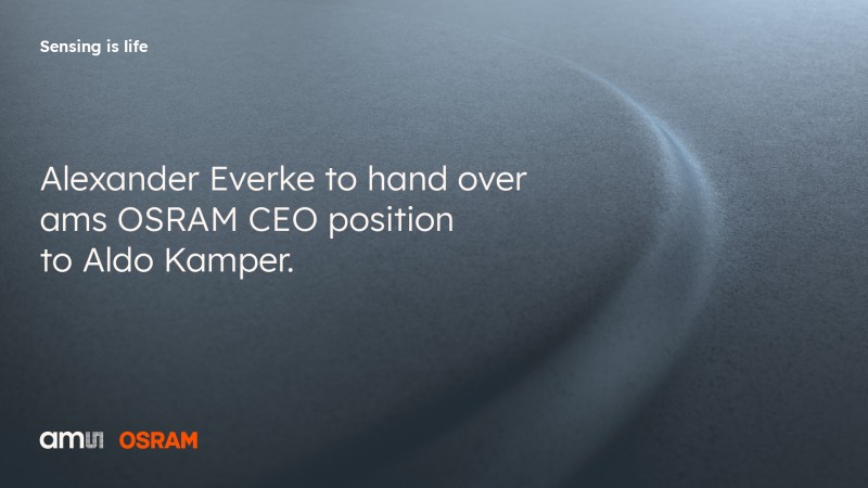 ams OSRAM announced that Alexander Everke will step down as CEO of ams ... ams OSRAM announced that Alexander Everke will step down as CEO of ams ...