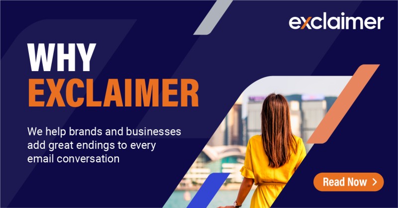 Exclaimer on LinkedIn: Why Exclaimer Exclaimer on LinkedIn: Why Exclaimer