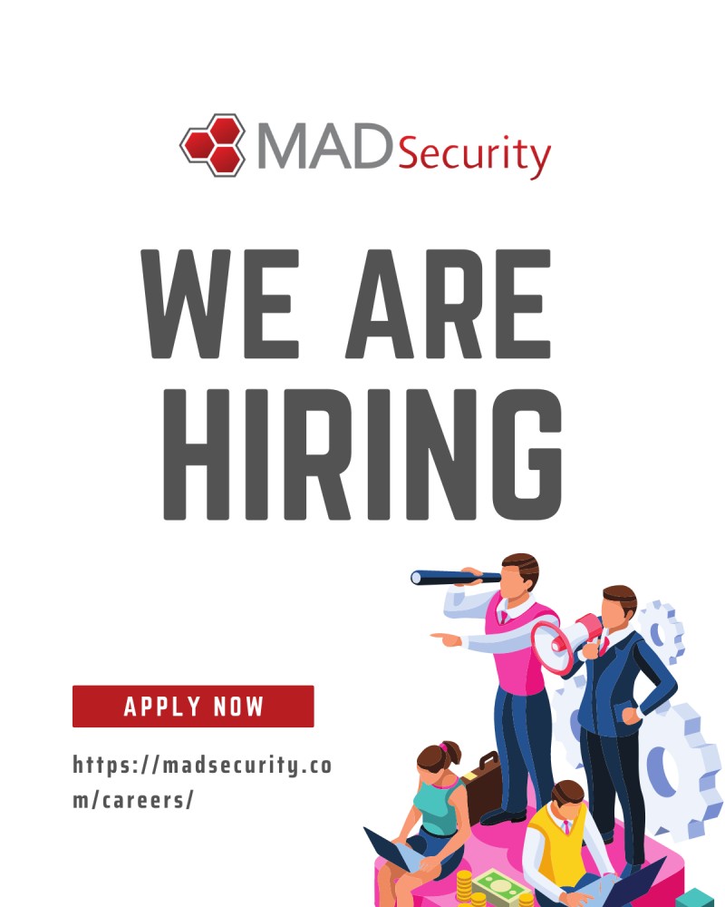 MAD Security on LinkedIn: Careers at MAD Security MAD Security on LinkedIn: Careers at MAD Security